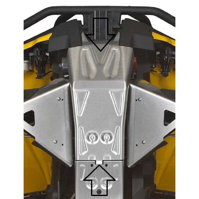 Can-Am Vorderer Aluminium- Unterbodenschutz - Outlander + Max & Reneg ...